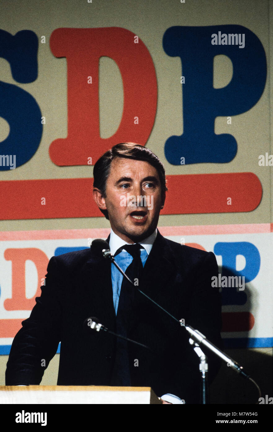 SDP Party Conference Torquay 1985 Stock Photo - Alamy