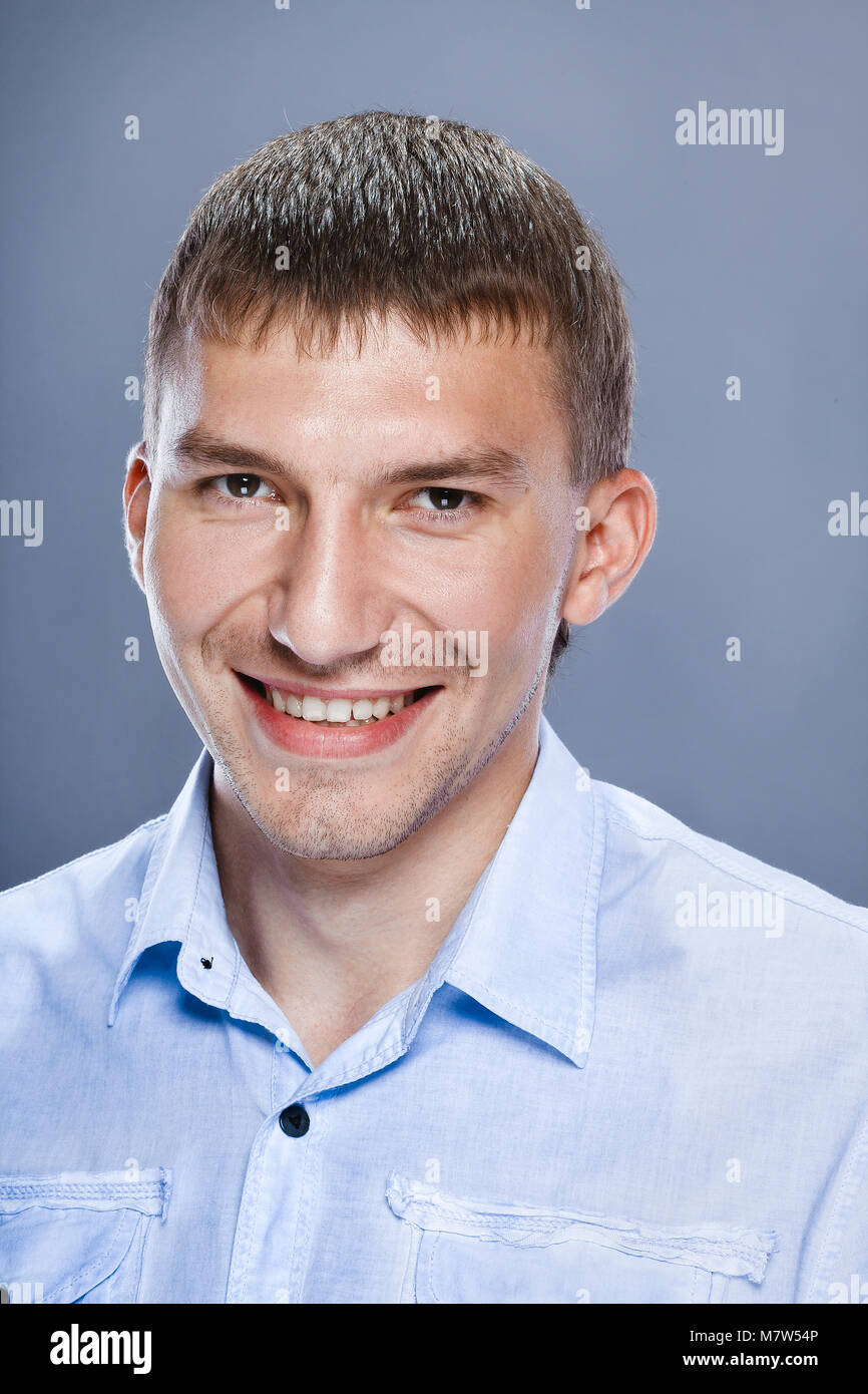 Young attractive business people confident smile hi-res stock ...