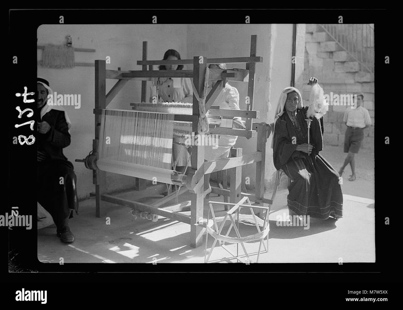 Arab weaving Black and White Stock Photos & Images - Alamy