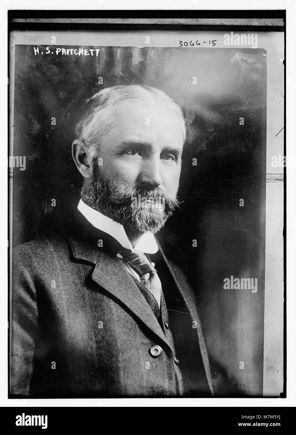 A portrait of H.S. Pritchett, a notable individual possibly from the ...
