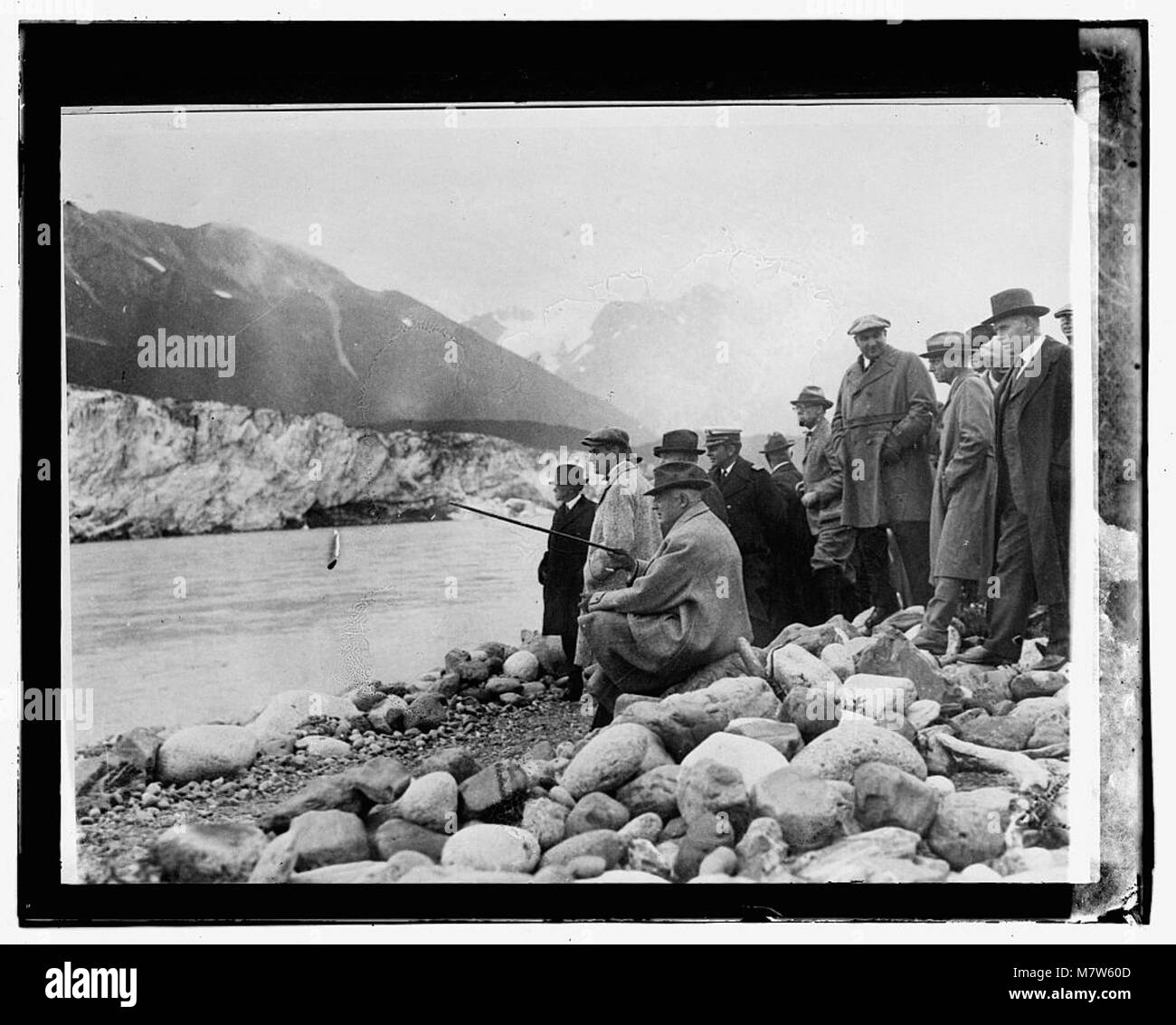 Harding in Alaska LOC npcc.09209 Stock Photo - Alamy