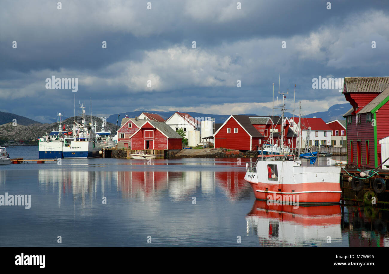 Kalvaag - a small village in Bremanger Norway - once one of the largest ...