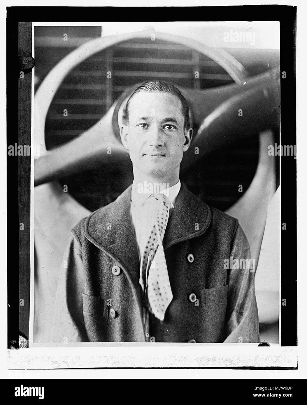 A portrait of Lieutenant Frank W. Wead, an American military officer ...