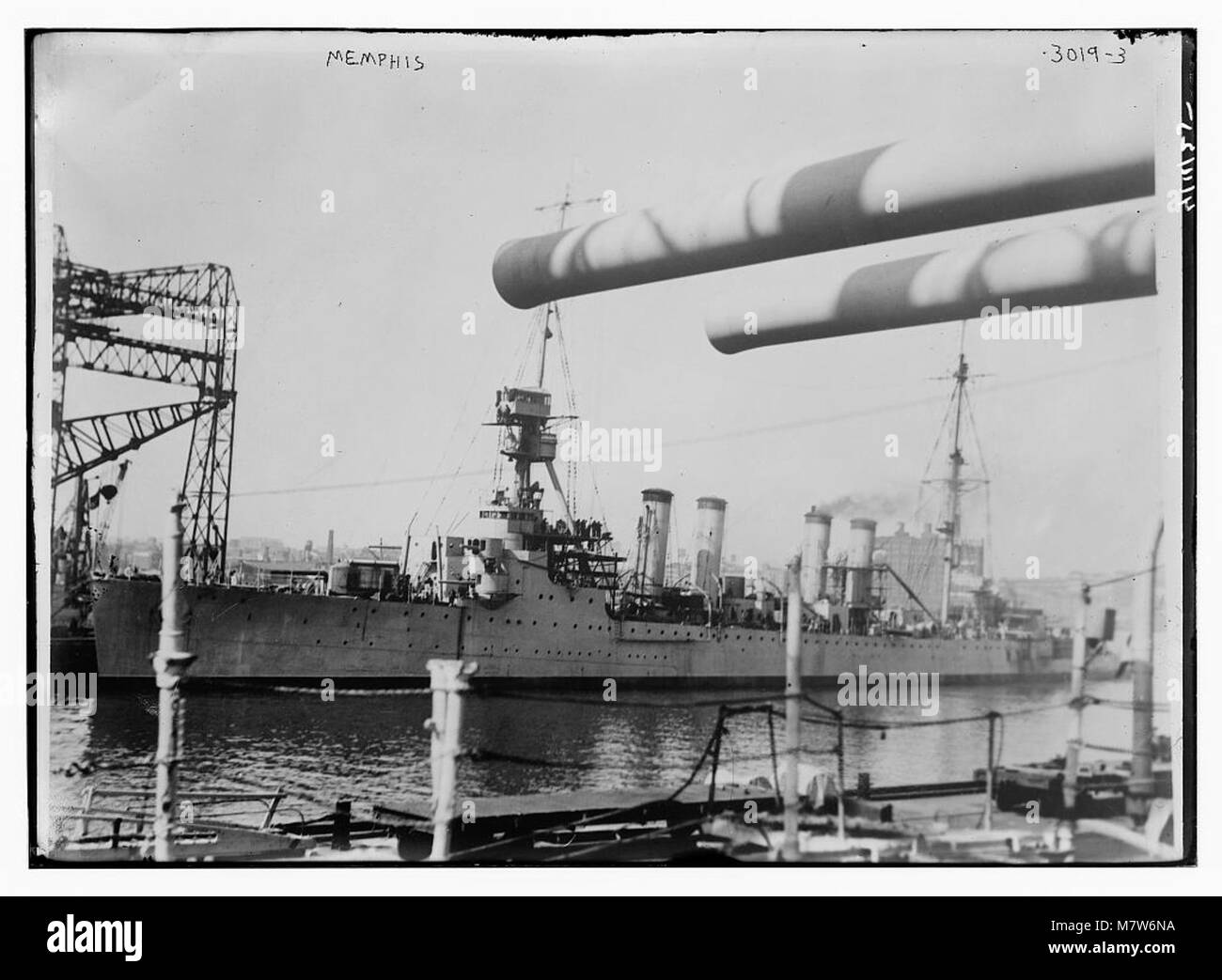 The image captures a historical view of Memphis, a city known for its ...