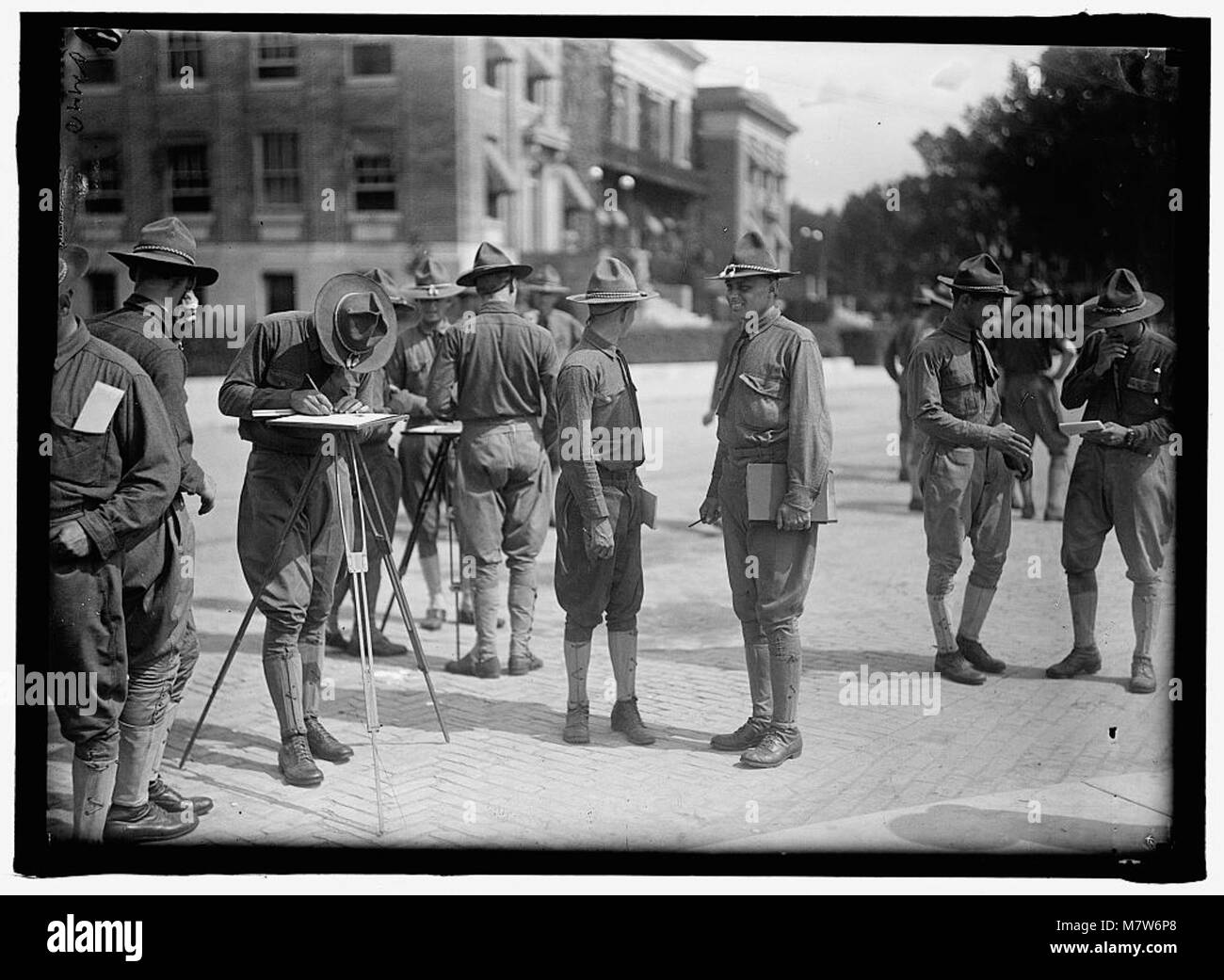 This image depicts military training exercises, showcasing soldiers ...