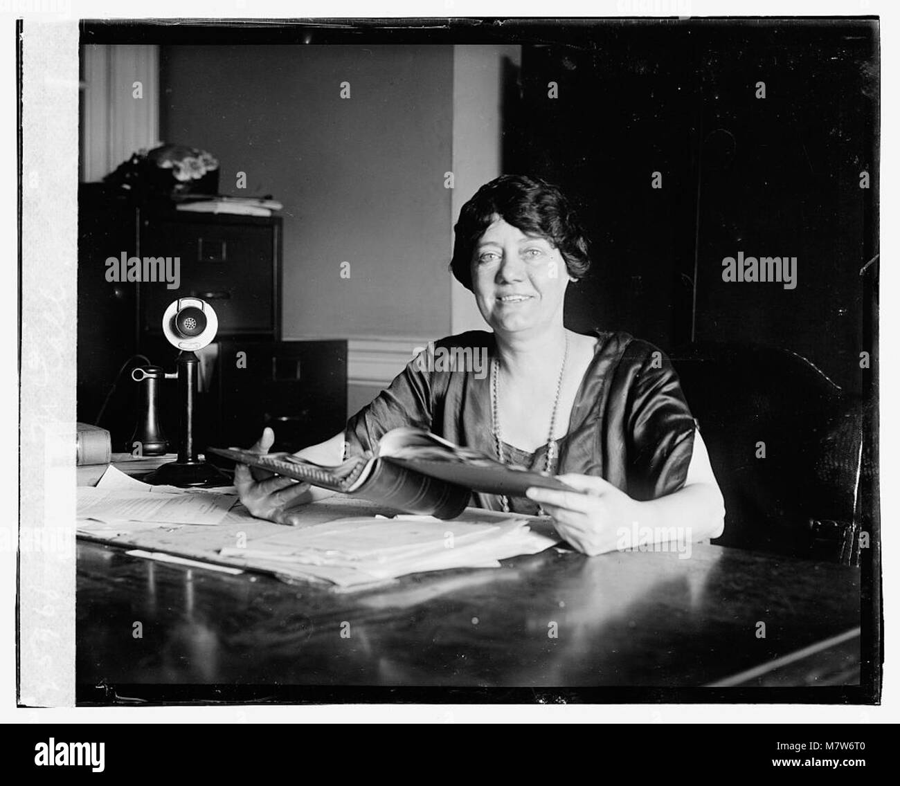 Miss McCall LOC npcc.09334 Stock Photo - Alamy