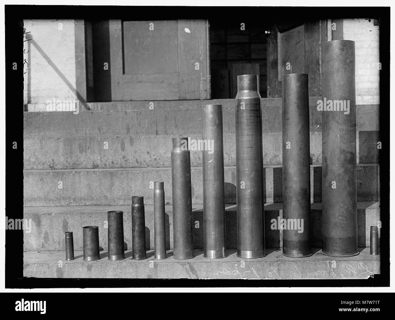 An image showing cartridge cases at the U.S. Navy Yard in Washington ...