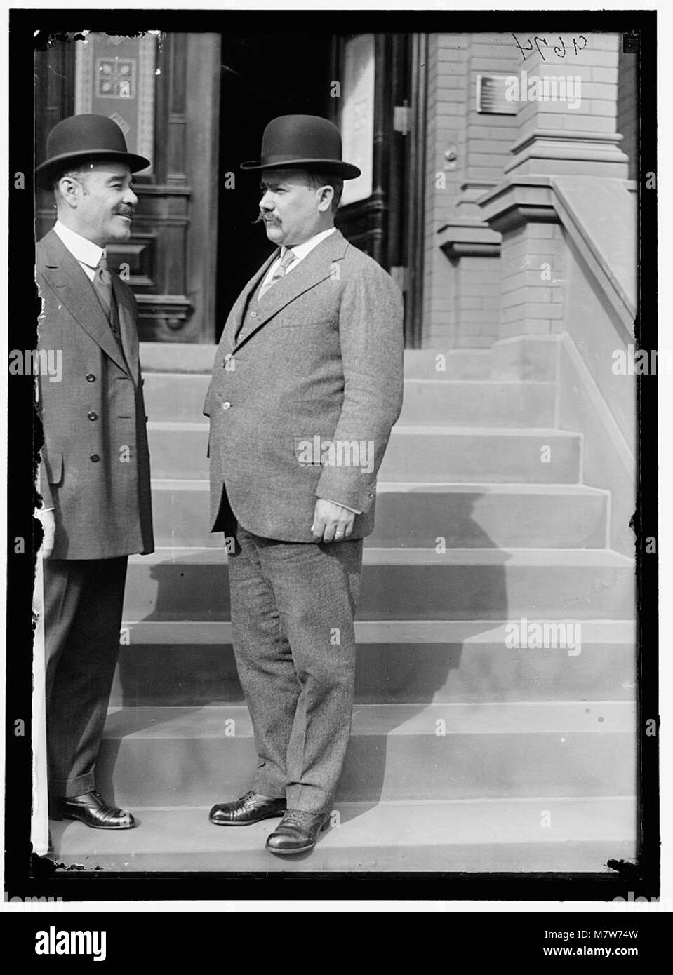 This portrait shows Alvaro Obregon, a prominent Mexican general, known ...