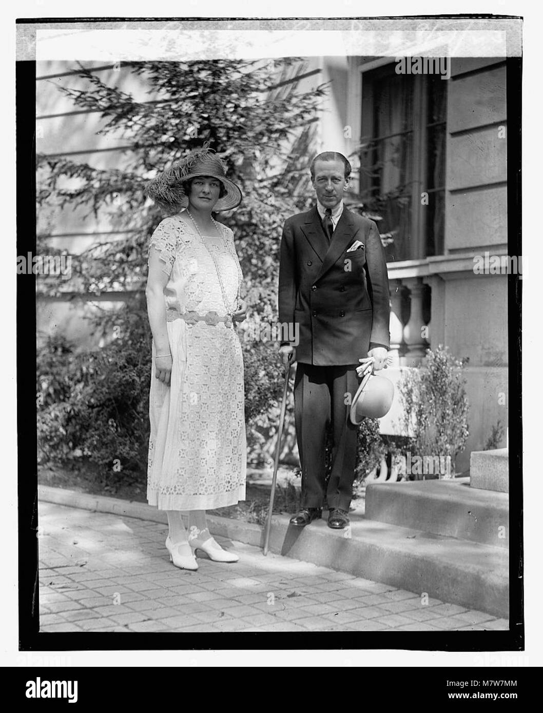 This photograph captures Sir Roderick and Lady Jones, taken on ...