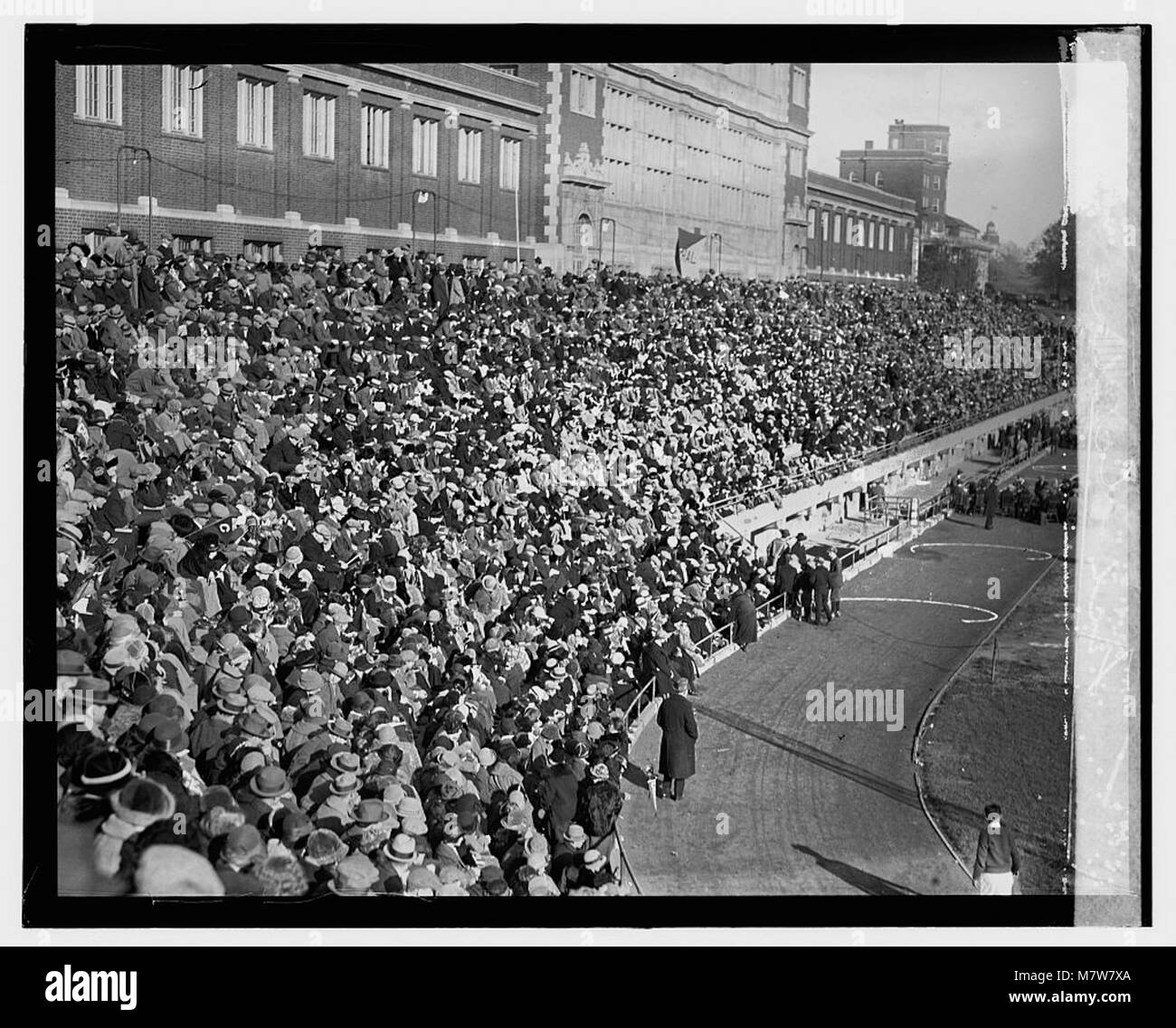 A photograph capturing a moment at Tech-Central on November 9, 1923 ...