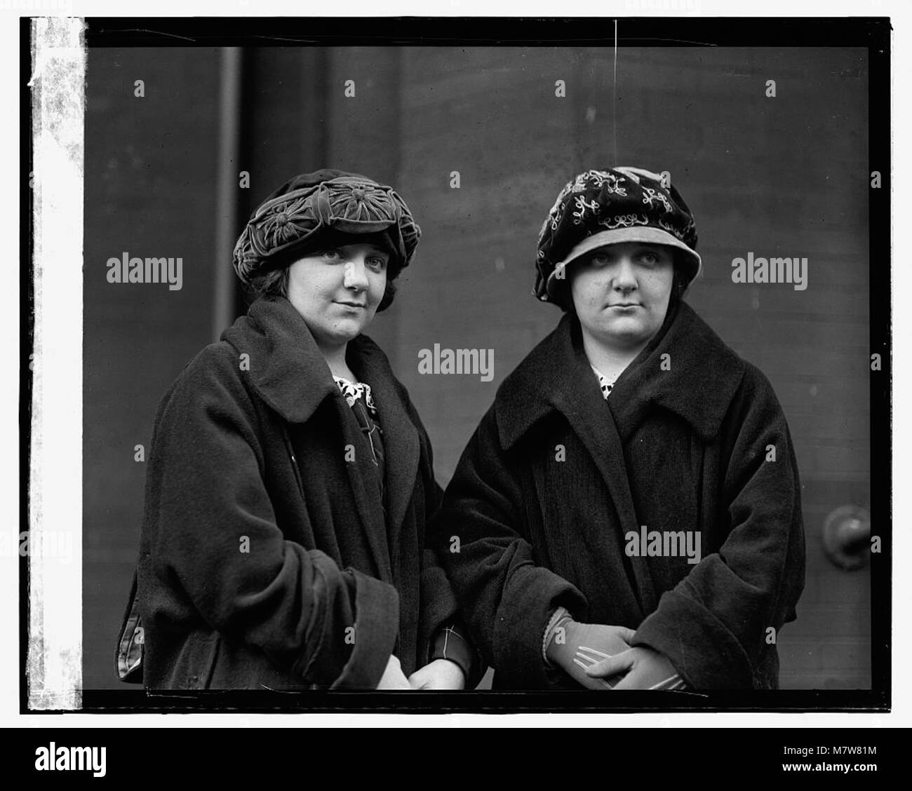 Photograph of two women, Versie and Mrs. Frazier, likely documenting ...