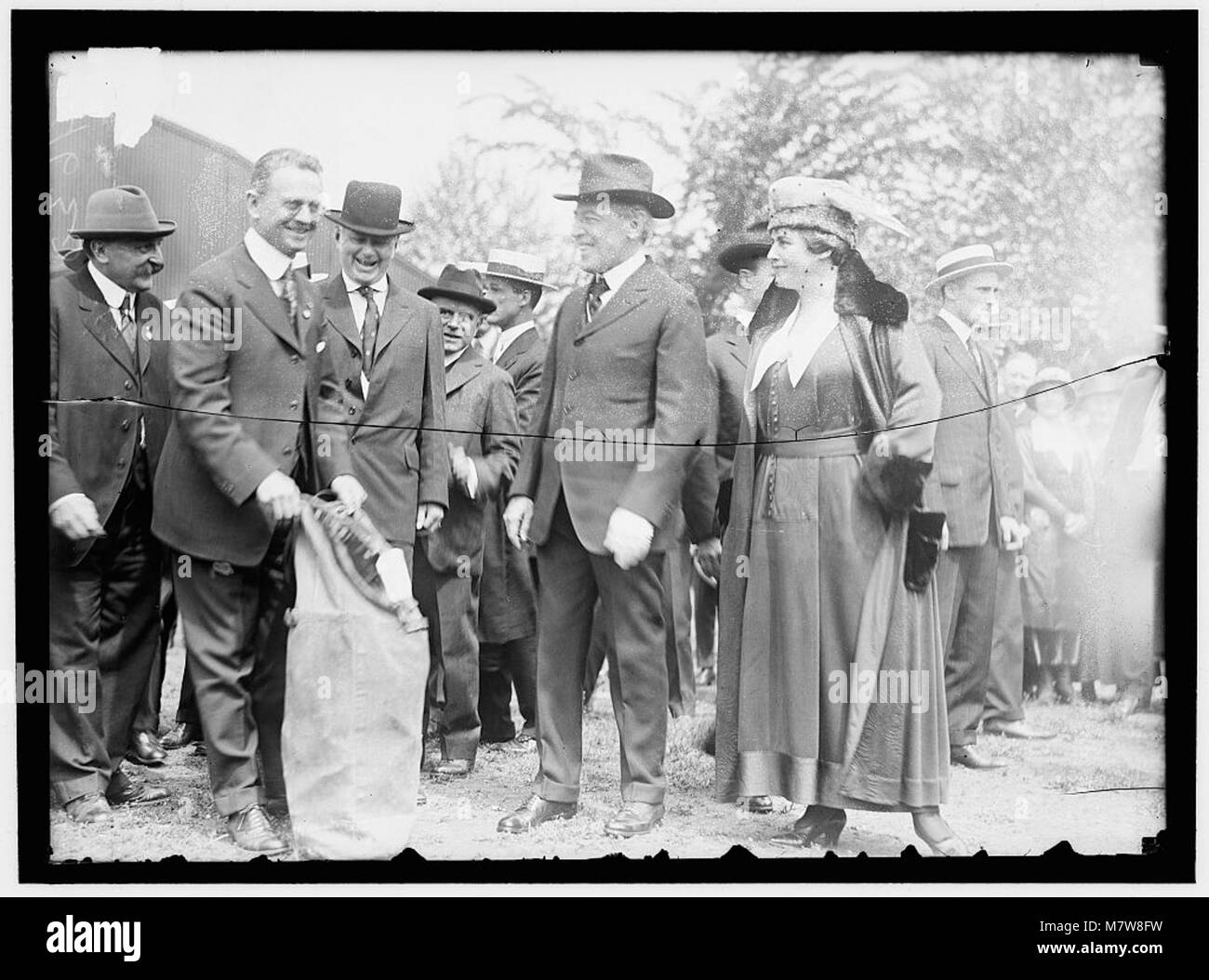 The inaugural air mail service, launched from Polo Field, marked the ...