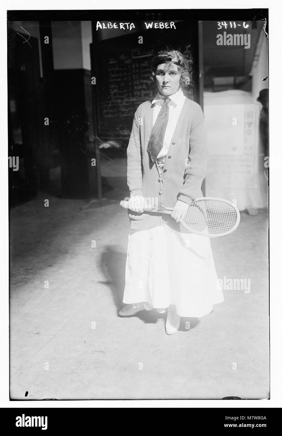 Alberta Weber, captured in this image, was a notable figure known for ...