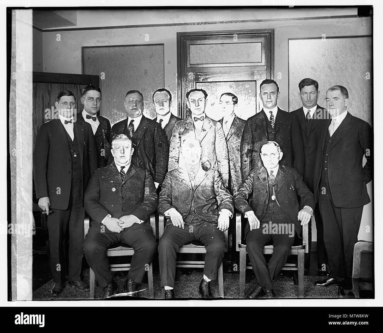 A photograph of Amalgamated Steel Workers, depicting the industrial ...