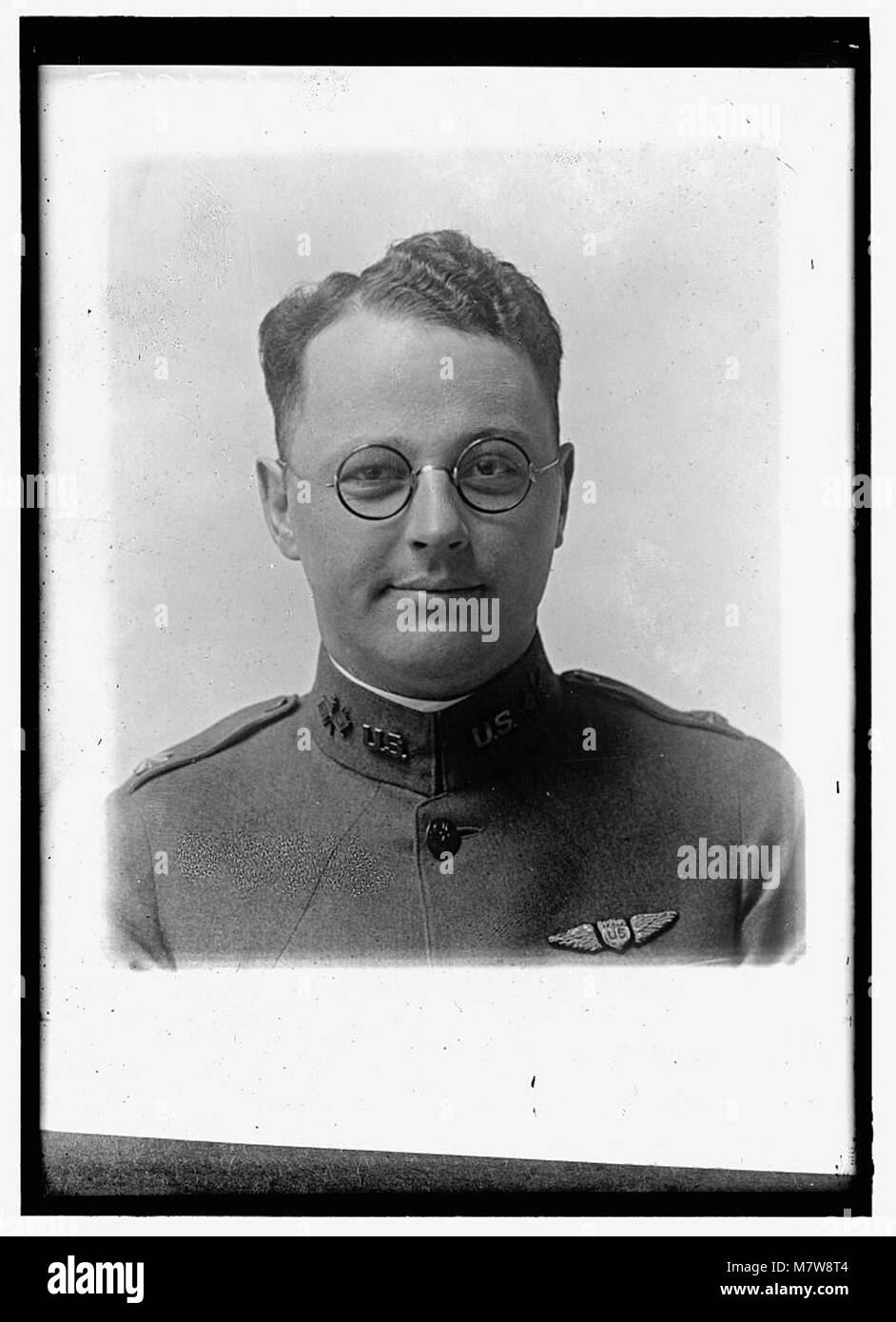 A portrait of Lt. Delod C. Emmons, an Army officer known for his ...