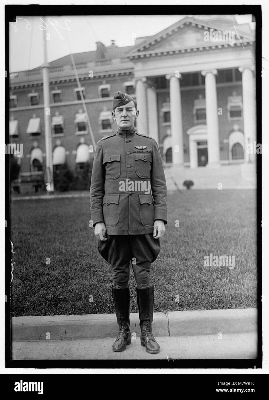 A portrait of Major Cushman Rice, a distinguished figure in the U.S ...