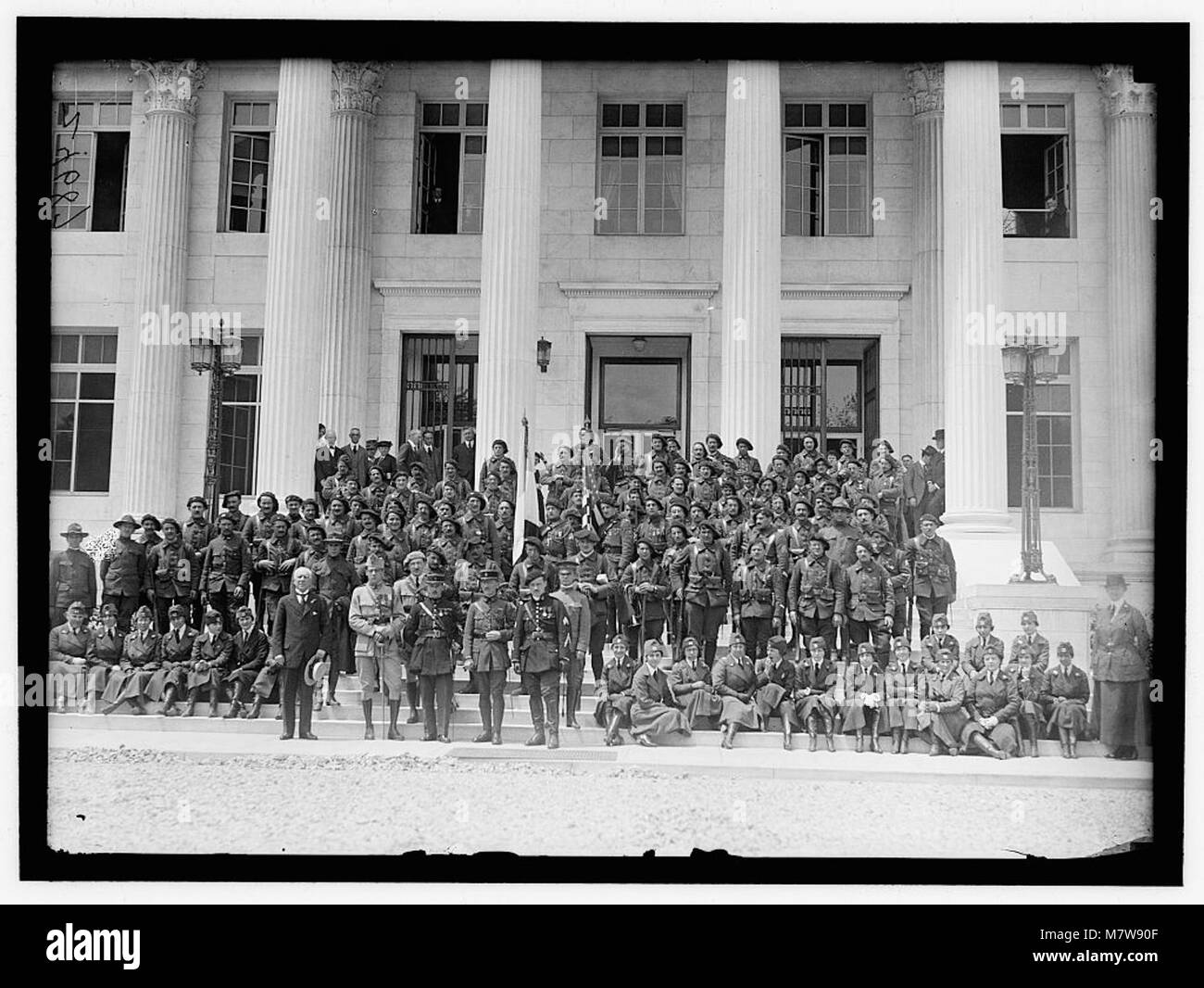 This image depicts the Blue Devils, members of the French Chasseurs ...