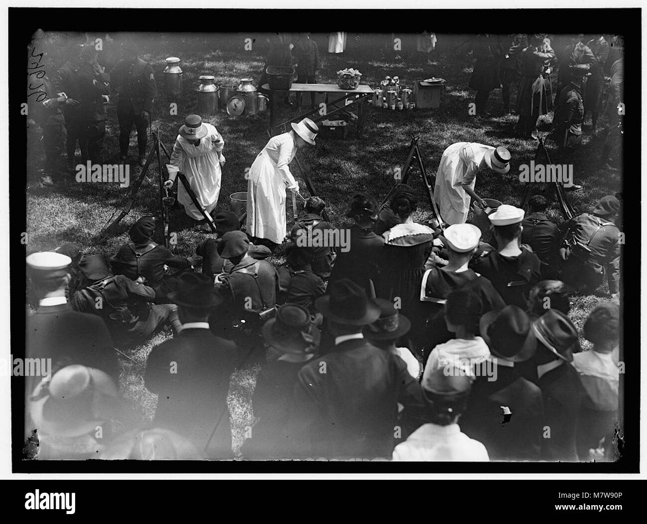 This image shows the Blue Devils, a renowned French military unit known ...