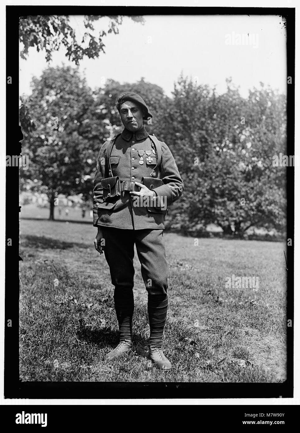 The Blue Devils, a French Alpine infantry regiment known as Chasseurs ...