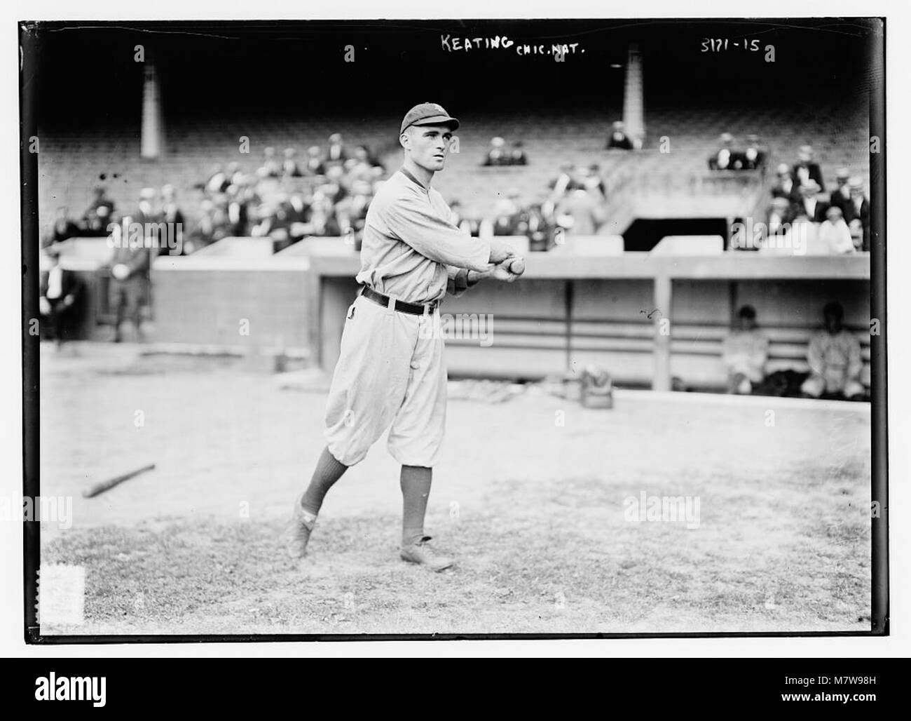 A photograph of Chick Keating, a baseball player from the Chicago ...