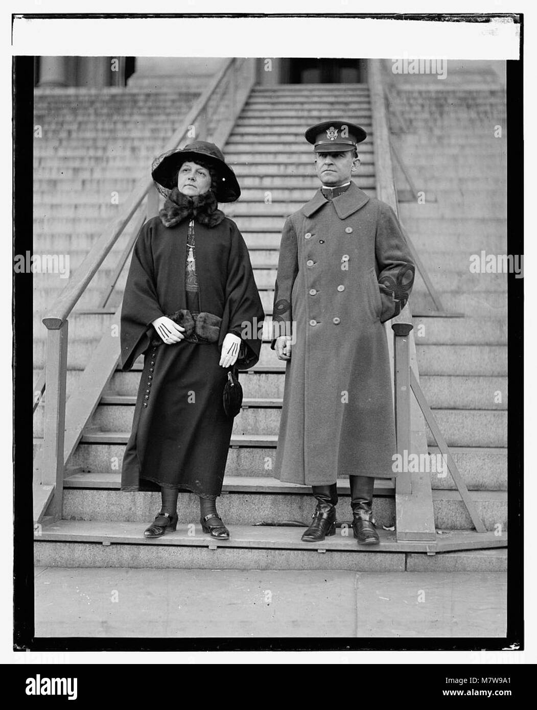 A portrait of Colonel Perry L. Miles and his wife, captured on March 14 ...
