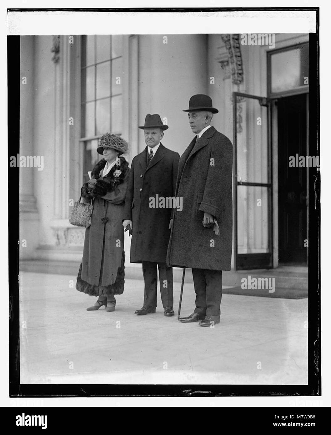 A portrait photograph from February 12, 1924, featuring Mrs. C ...