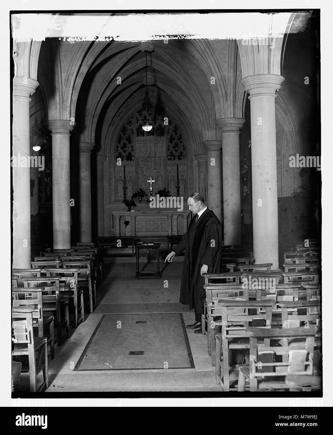 The crypt chapel Black and White Stock Photos & Images - Alamy