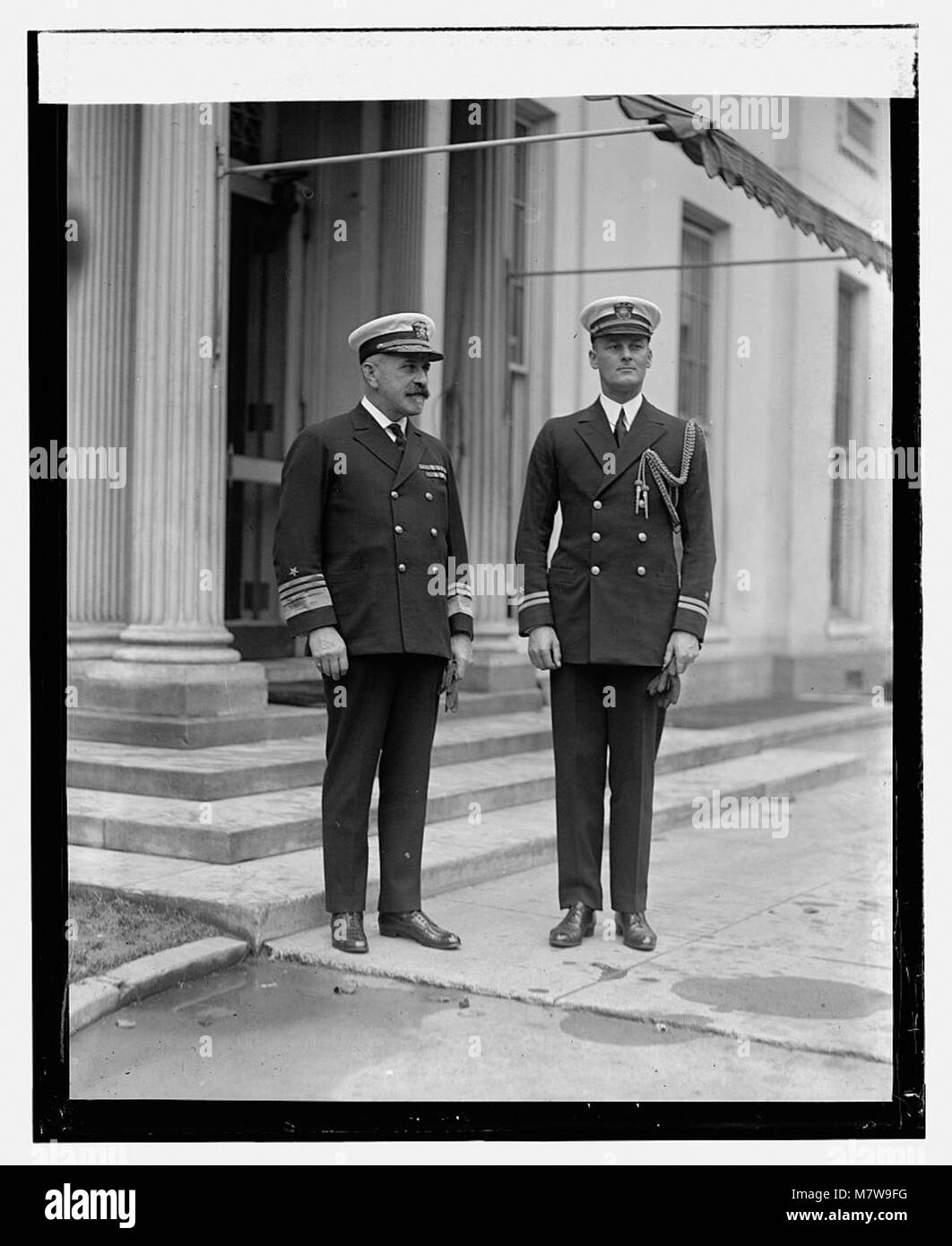 Portrait of Admiral N.A. McCully and Lieutenant Hamilton Vose Bryan ...