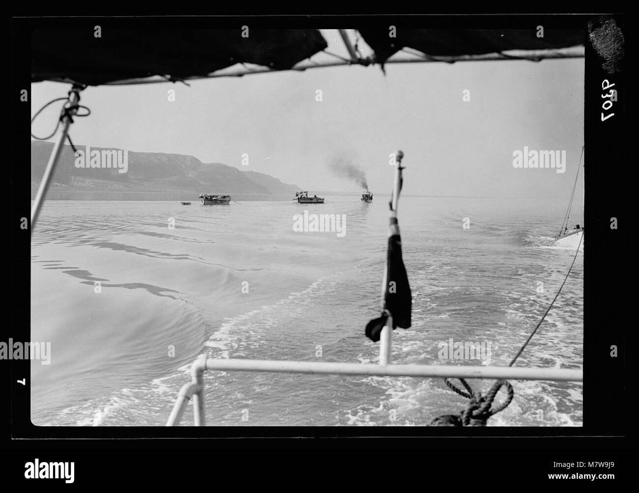 A photograph from the Dead Sea Album, prepared for the Palestine Potash ...