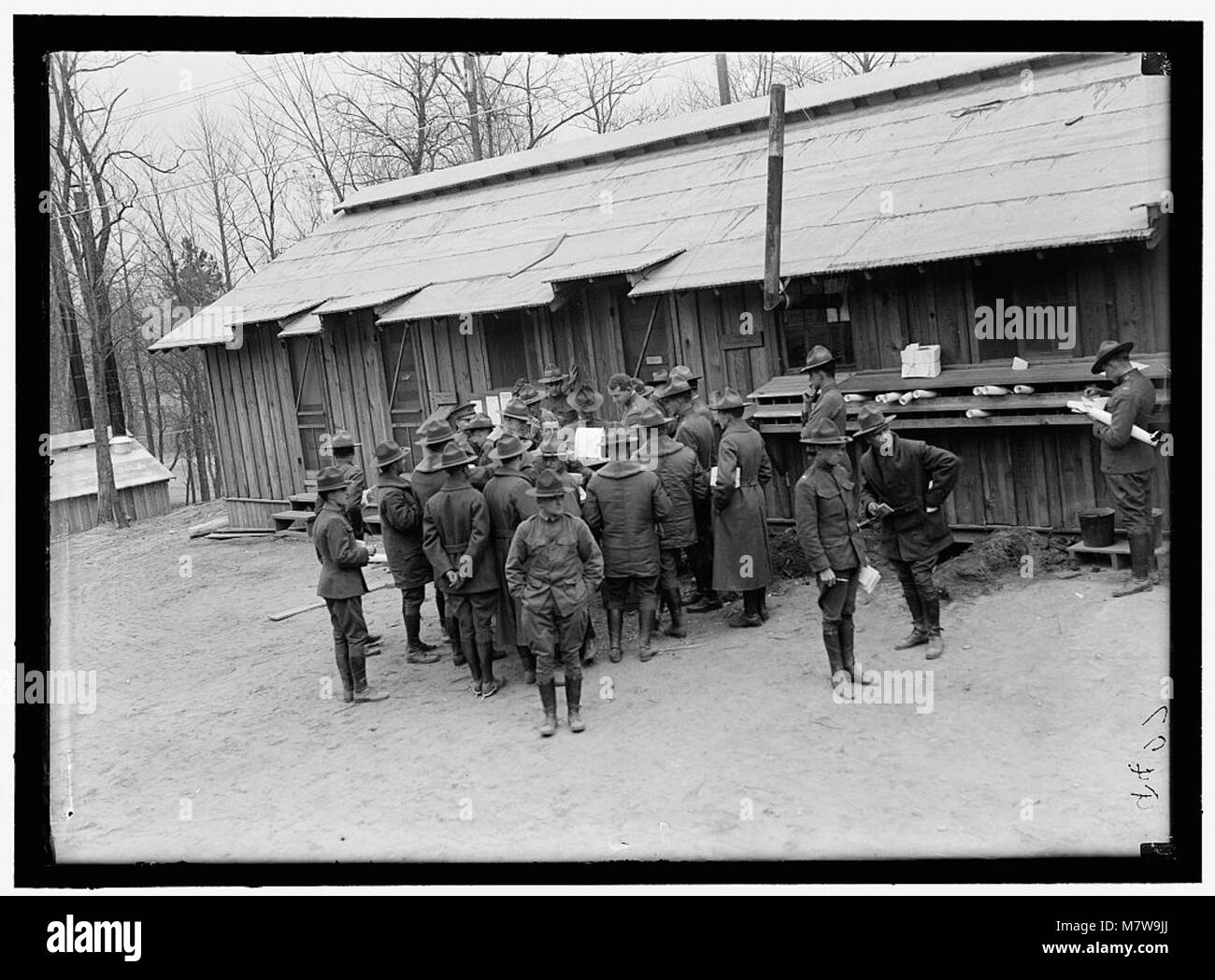 Photographs of american military during world war i hi-res stock ...