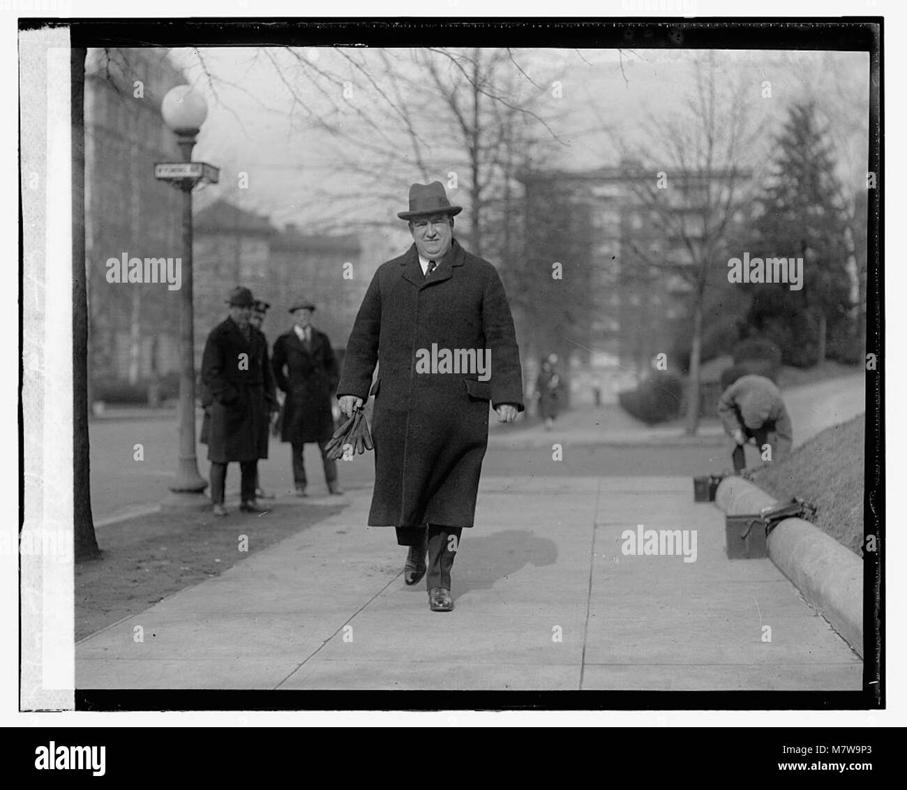 A portrait of Dr. John Wharton, captured in an early 20th-century ...