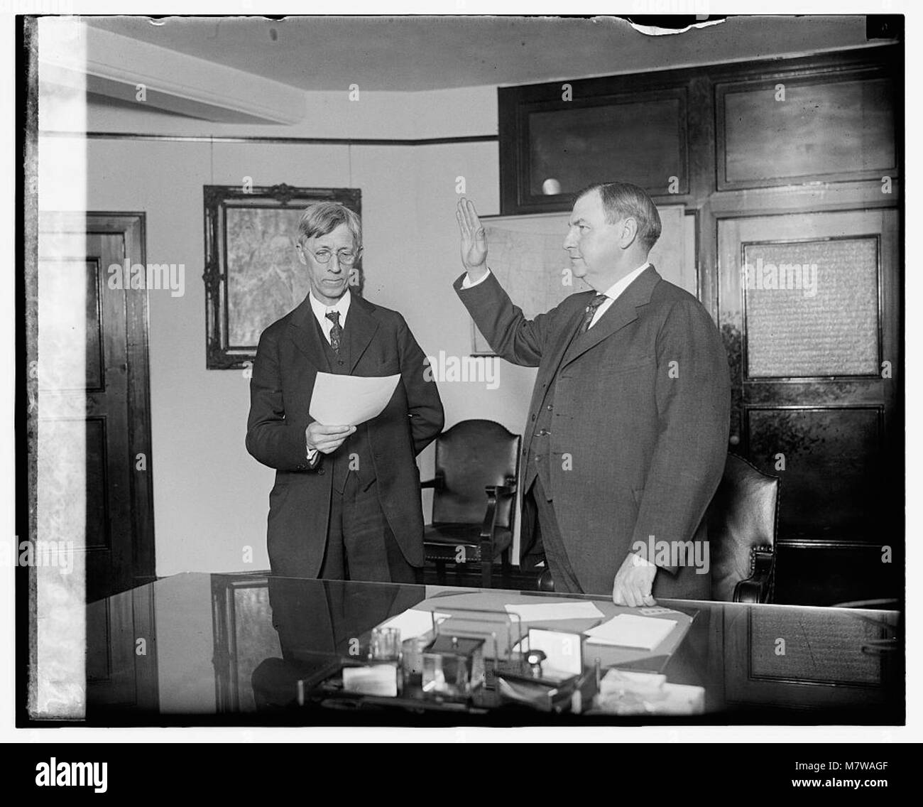 Harlan F. Stone was sworn in as a U.S. Supreme Court Justice on April 9 ...