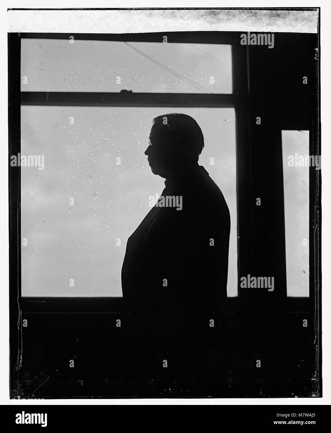 Herbert Work (silhouette) LOC npcc.10570 Stock Photo - Alamy