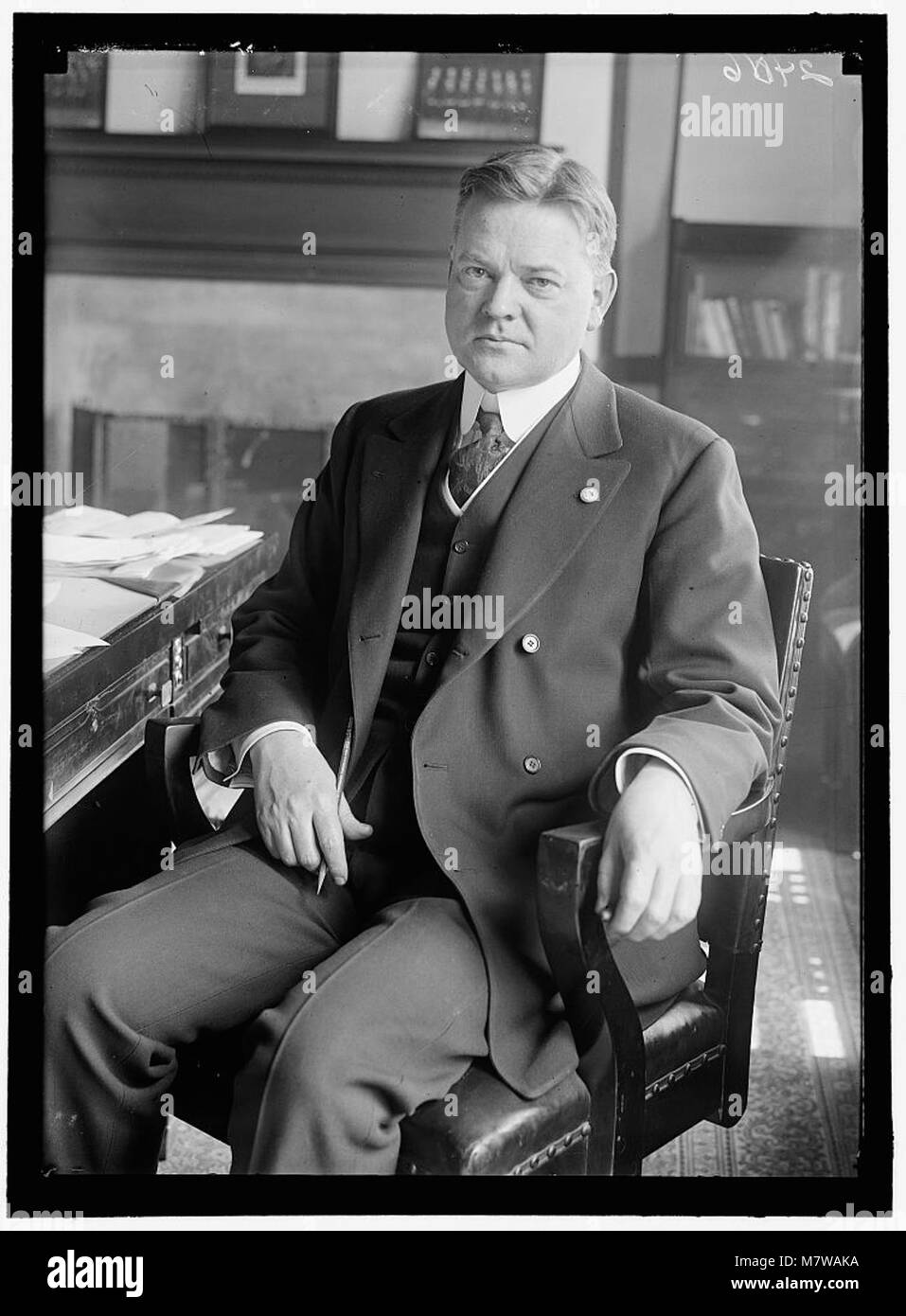 Herbert Hoover, shown in his roles before becoming U.S. President ...