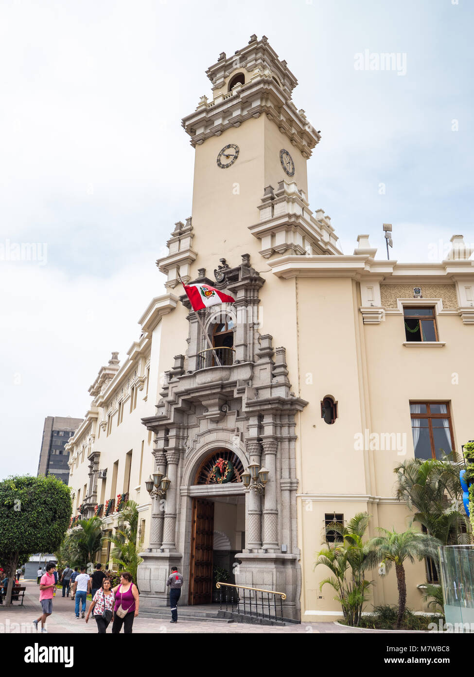 Lima historical city center hi-res stock photography and images - Alamy