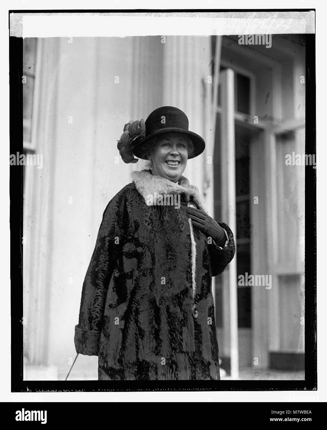 Miss Adelaide Mercer, shown in this portrait, was photographed on ...