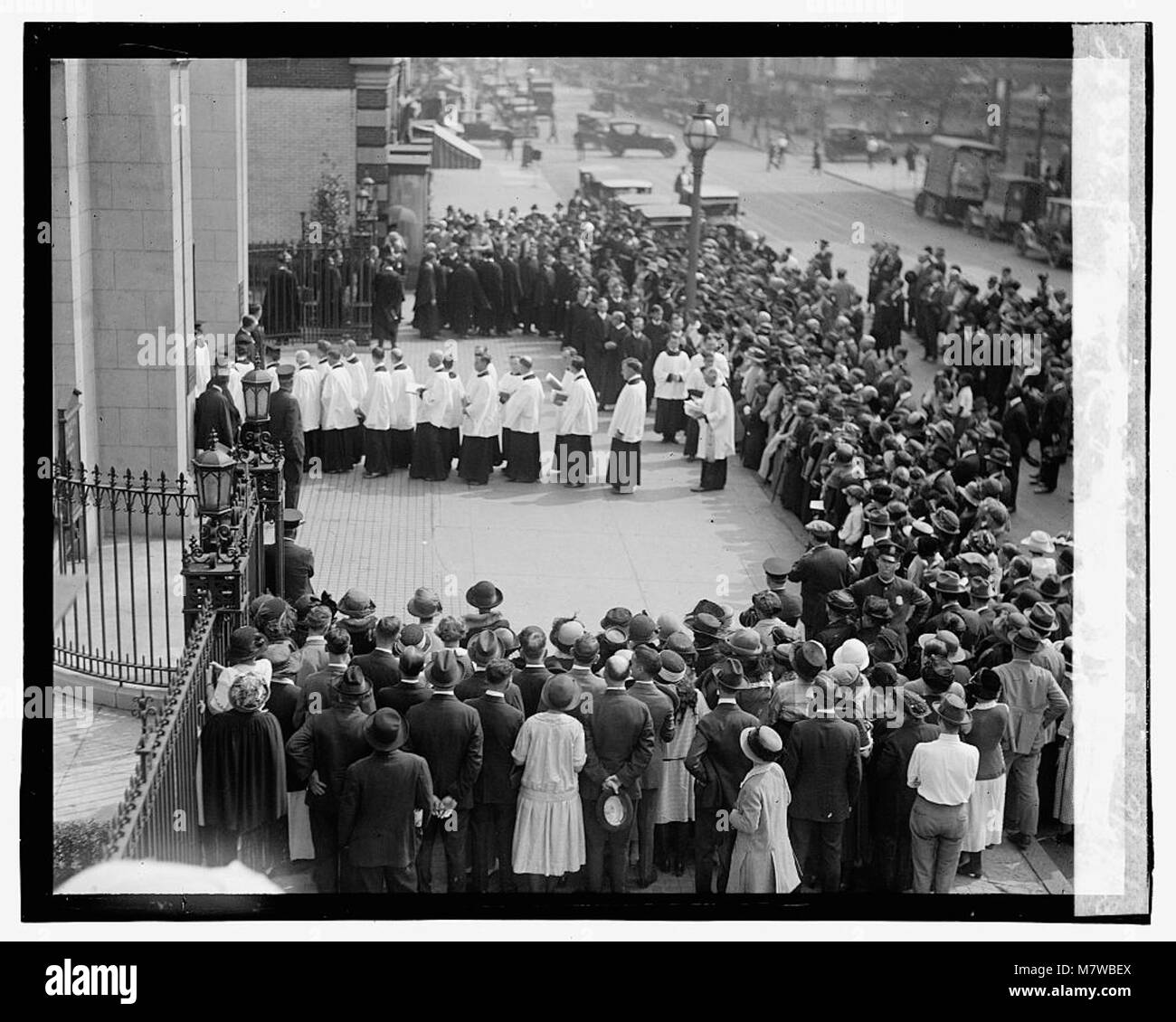 Photograph documenting the consecration ceremony of Bishop Freeman on ...
