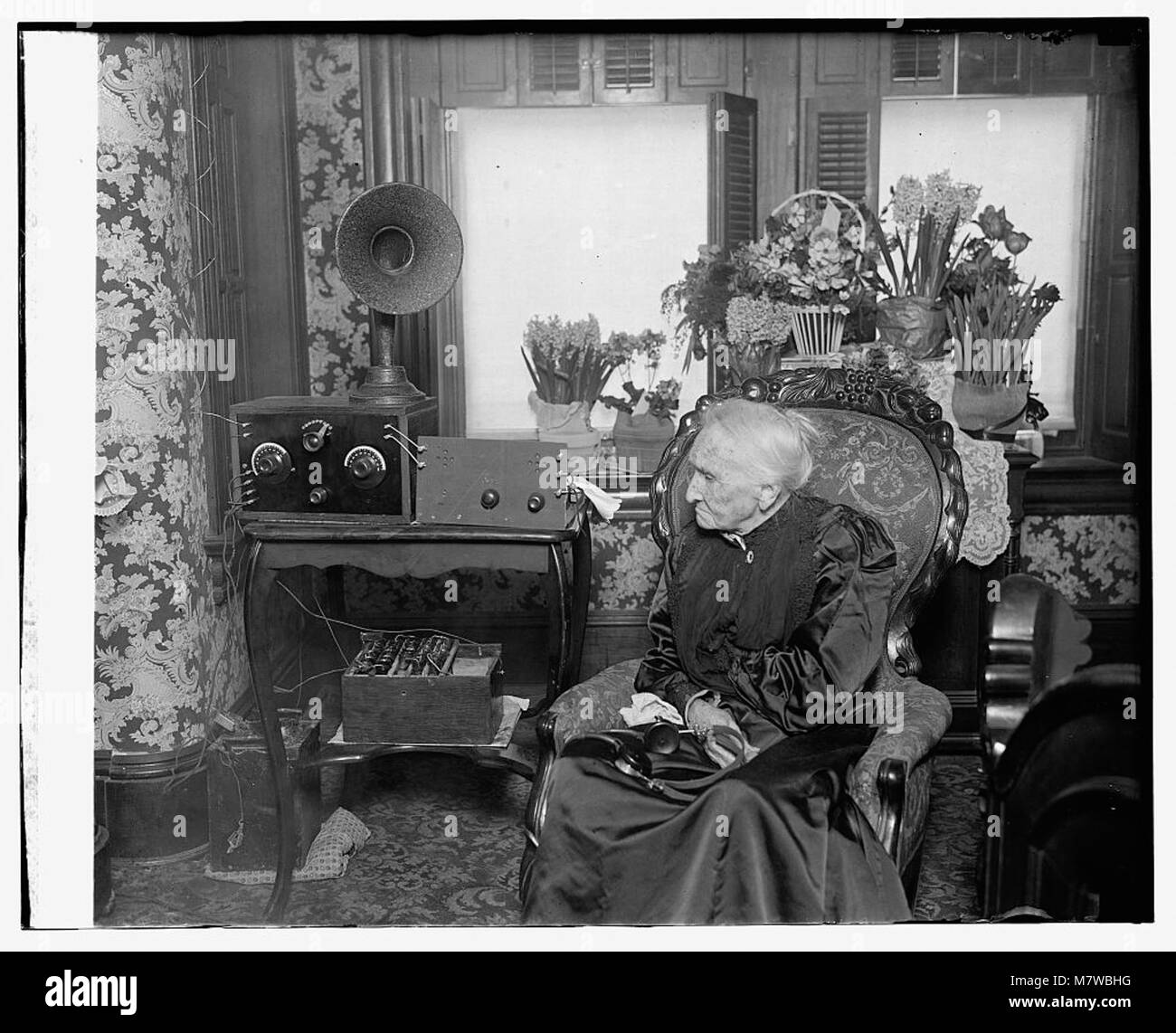 A portrait of Mrs. Susan Pine, dated March 14, 1924, providing a ...