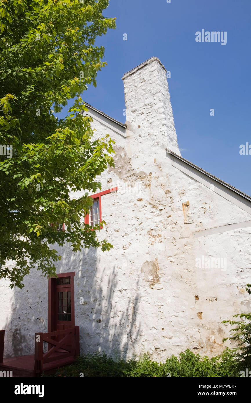 The Maison Belisle in Old Terrebonne, Lanaudiere, Quebec, Canada Stock ...