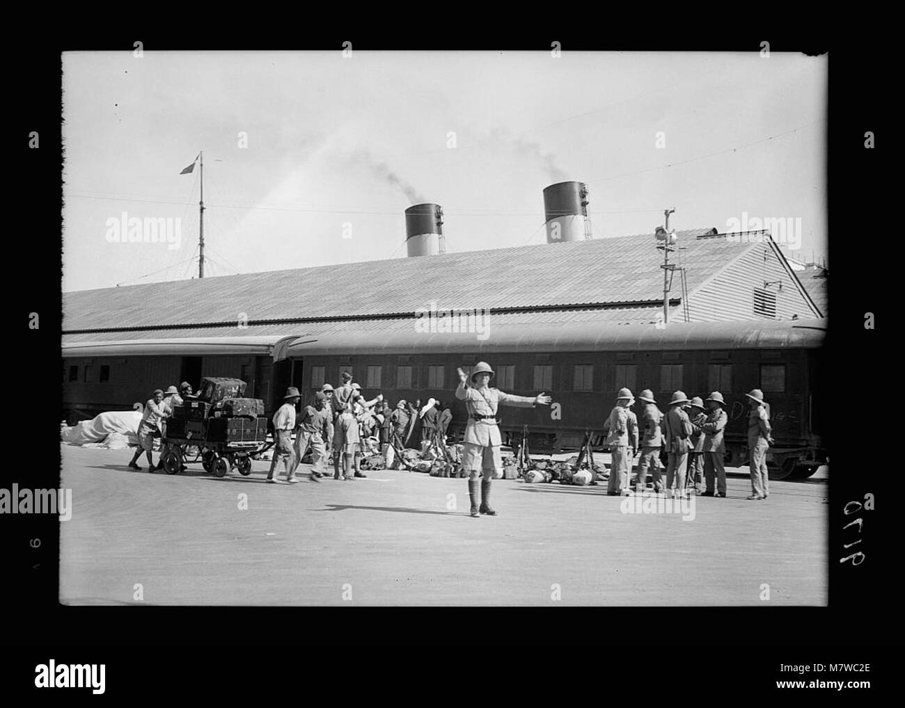 Troops entrain hi-res stock photography and images - Alamy