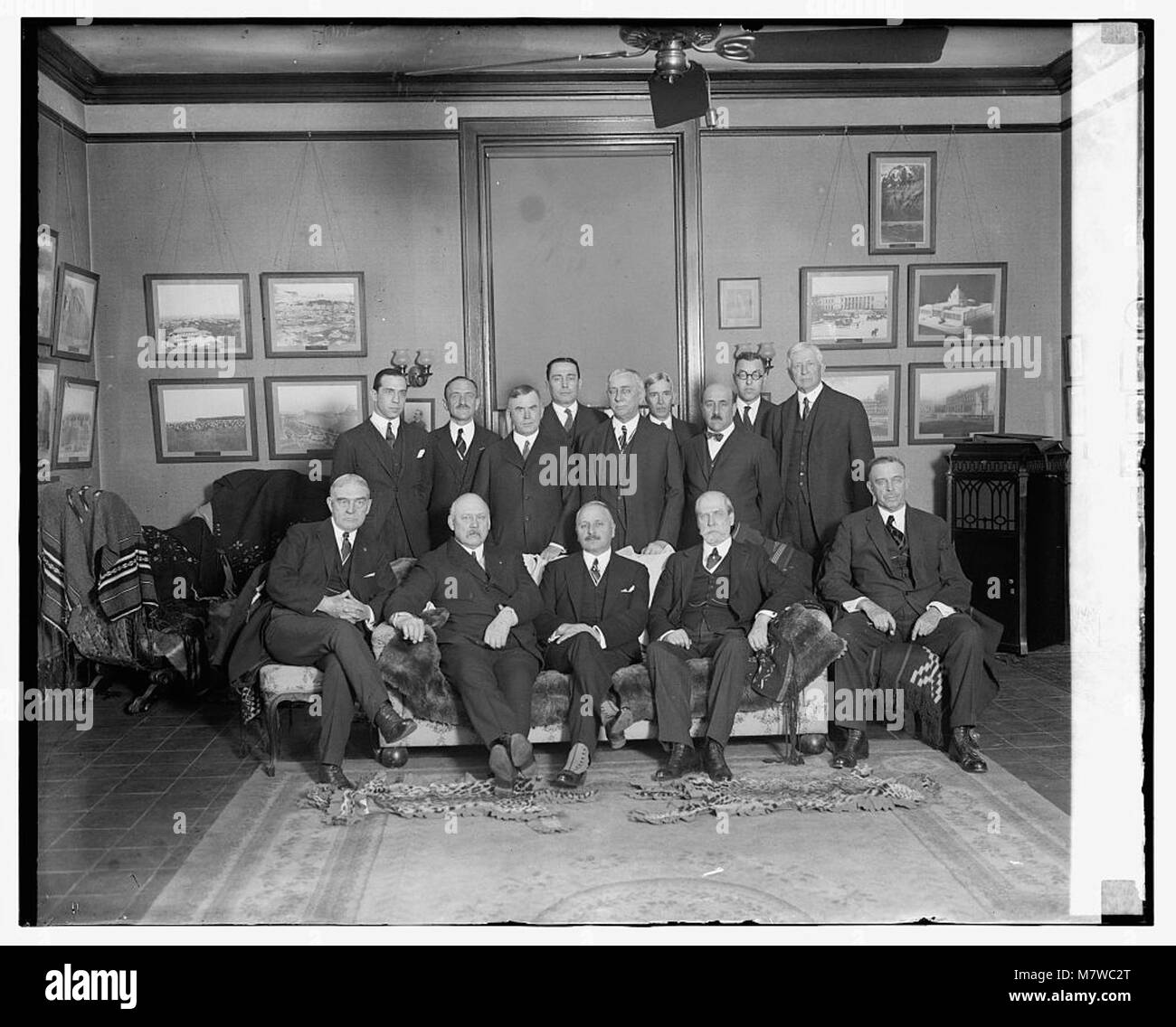 The Pan American Commission, shown here on March 21, 1924, highlights a ...