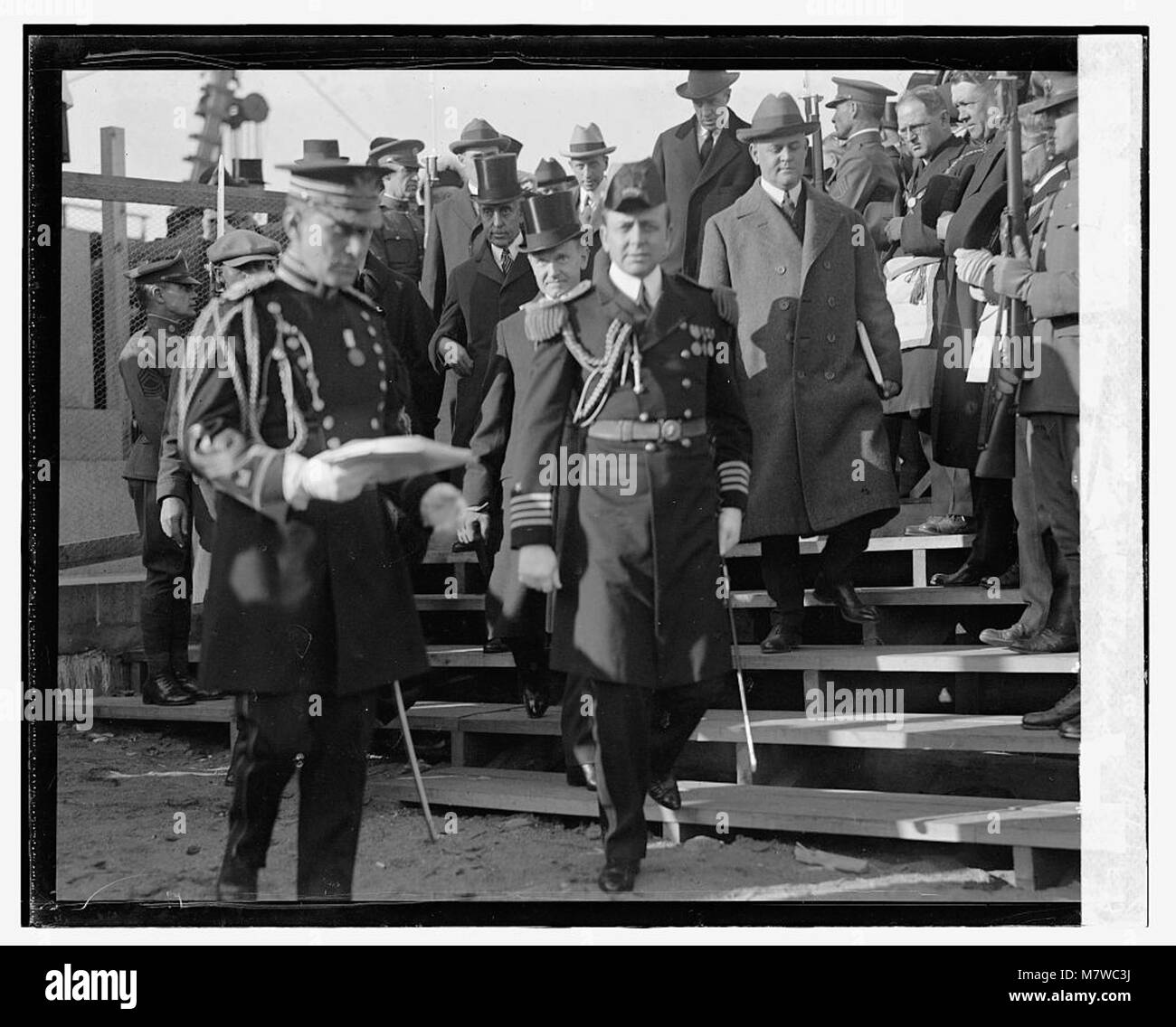 A photograph of President Calvin Coolidge at the Washington Memorial on ...