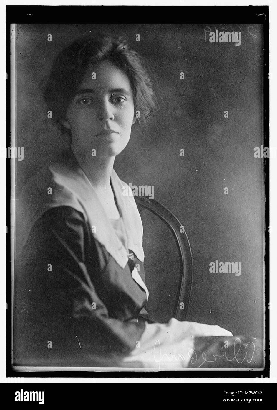 This portrait of Alice Paul captures her significance as a leader in the women's suffrage ...