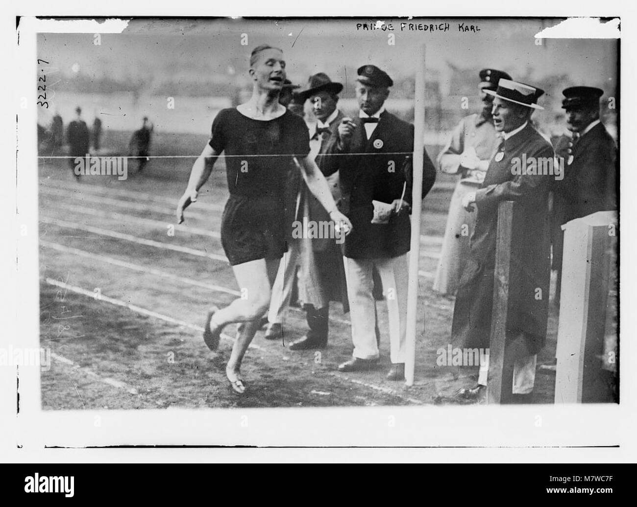 Prince Frederick Karl is captured mid-run, a figure possibly involved ...