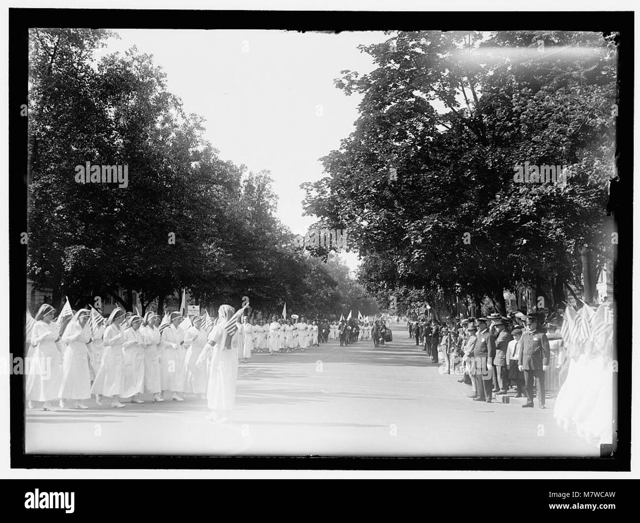 RED CROSS PARADE LCCN2016869200 Stock Photo - Alamy