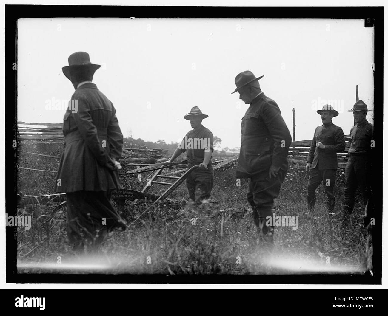 Major General Hugh L. Scott, Chief of Staff of the U.S. Army, is shown ...