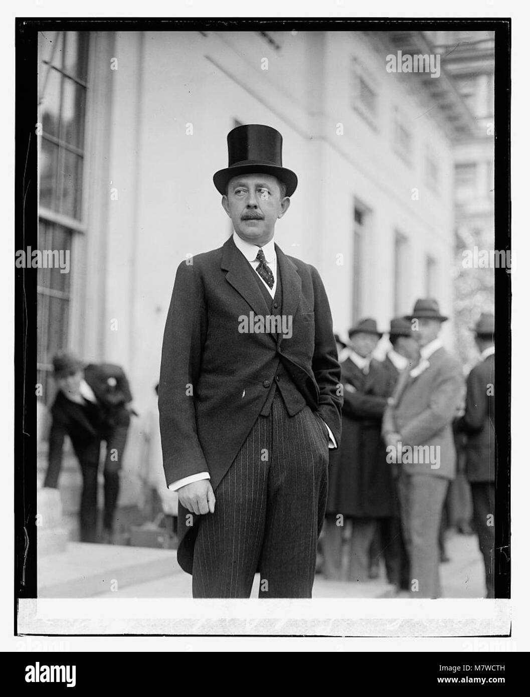 A portrait of Count Laszlo Szechenyi, taken on October 18, 1923 ...