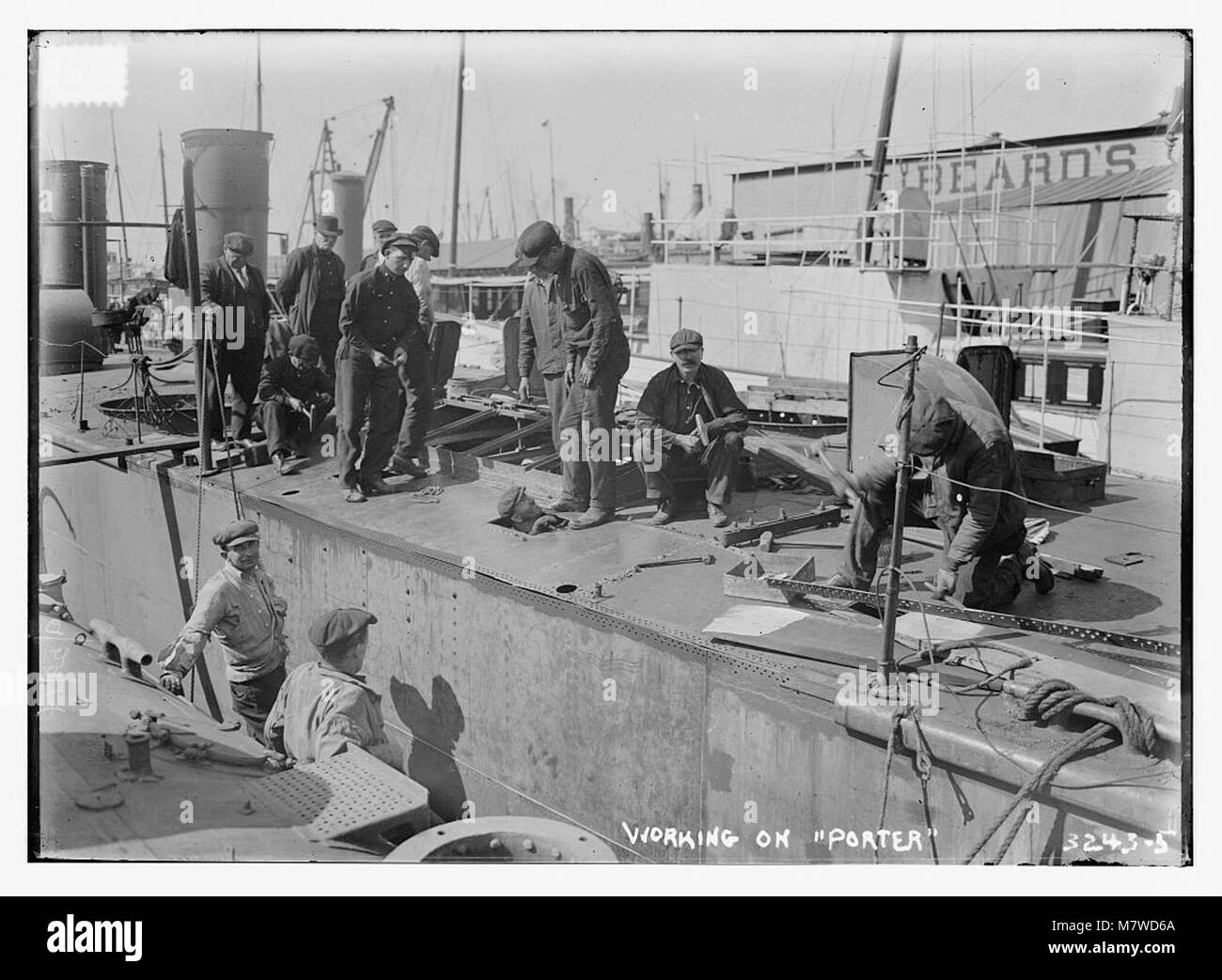 The image depicts an individual working on PORTER, focusing on the ...