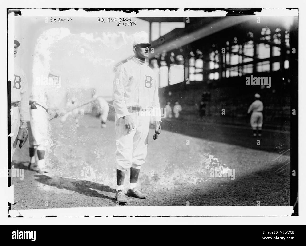 A photograph of Ed Reulbach, a player for the Brooklyn National League ...
