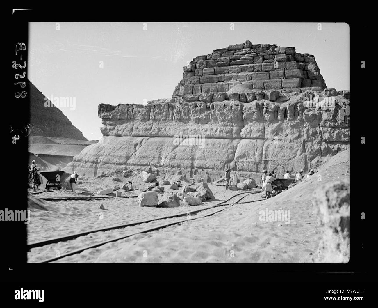 A close-up view of the Fourth Pyramid in Egypt, showcasing its ...